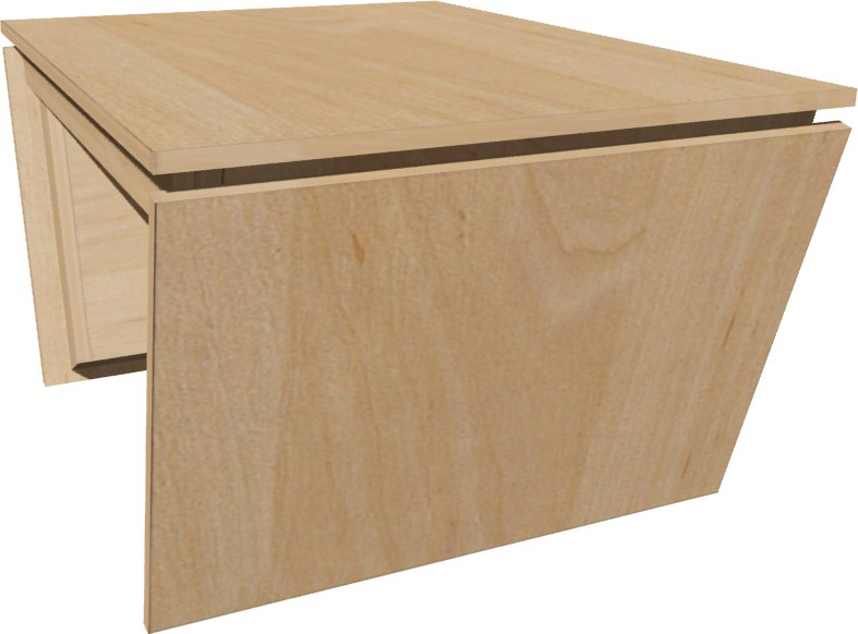 Combined table and dining table (kitchen) Chipboard, Coating: Laminated ...