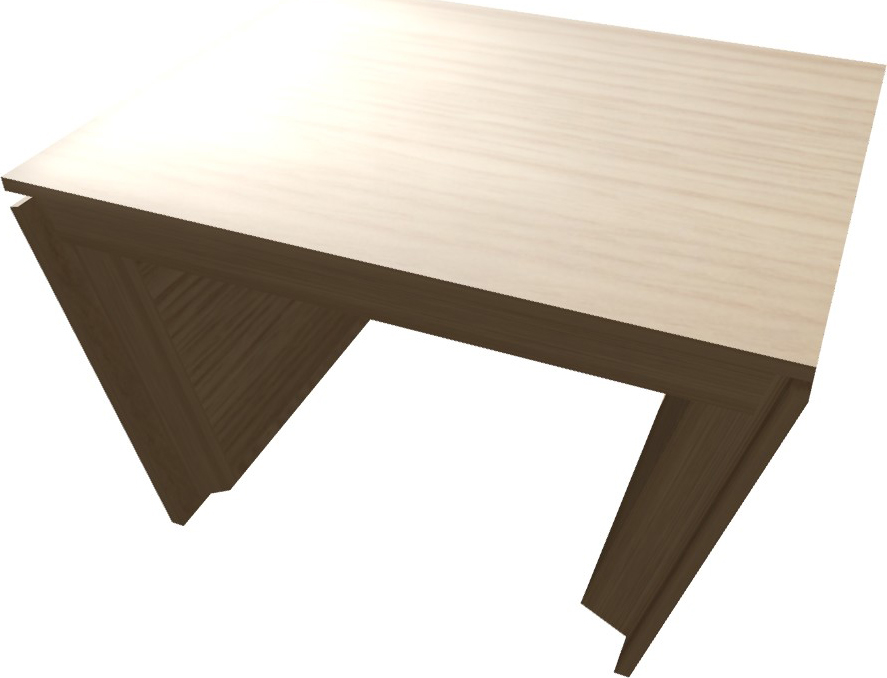 Combined table and dining table (kitchen) Chipboard, Coating: Laminated ...
