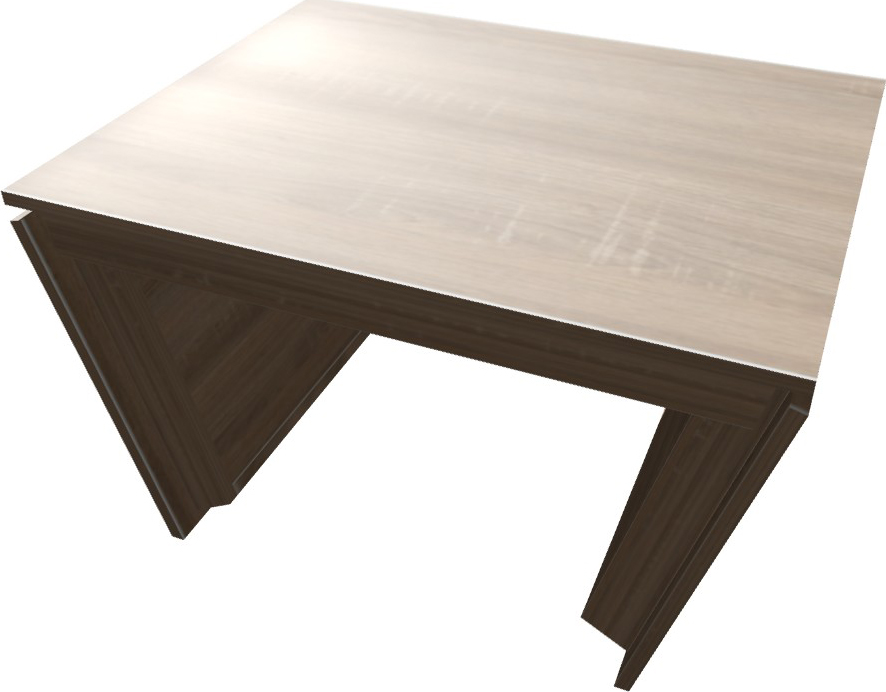 Combined table and dining table (kitchen) Chipboard, Coating: Laminated ...
