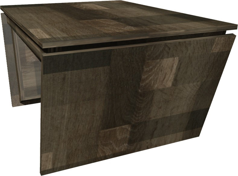 Combined table and dining table (kitchen) Chipboard, Coating: Laminated ...