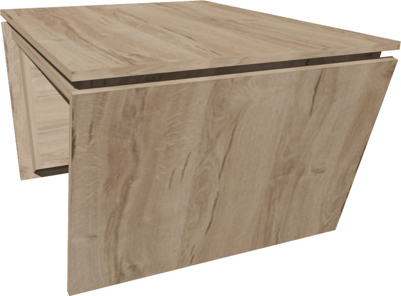 Combined table and dining table (kitchen) Chipboard, Coating: Laminated ...