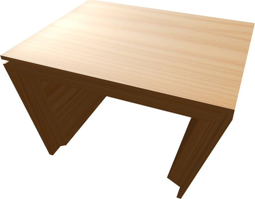 Combined table and dining table (kitchen) Chipboard, Coating: Laminated ...